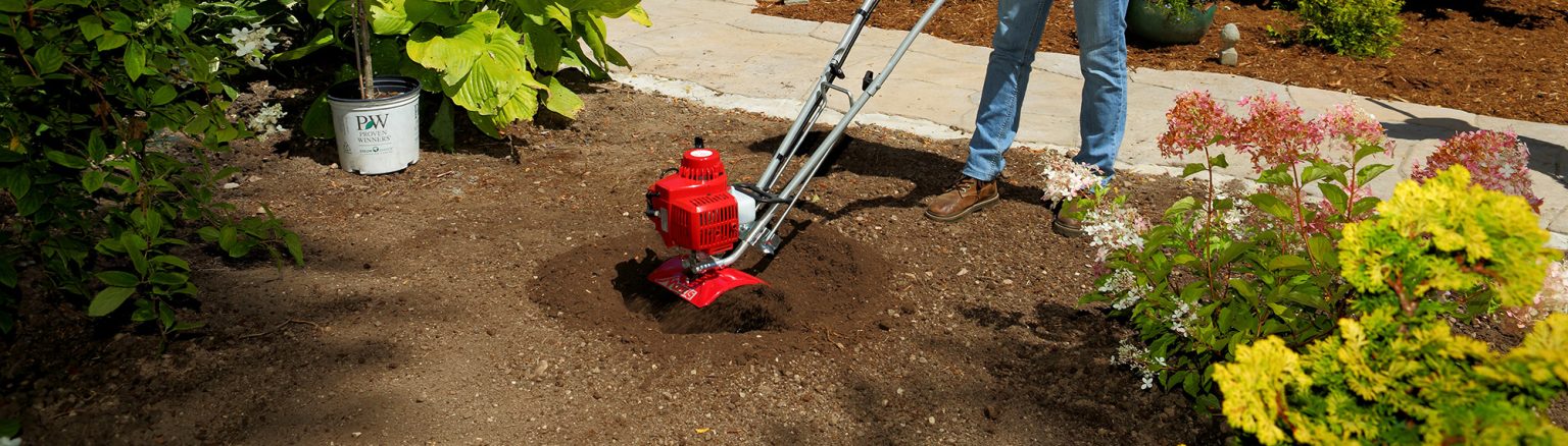 The Mantis 2-cycle 7924 Tiller/Cultivator