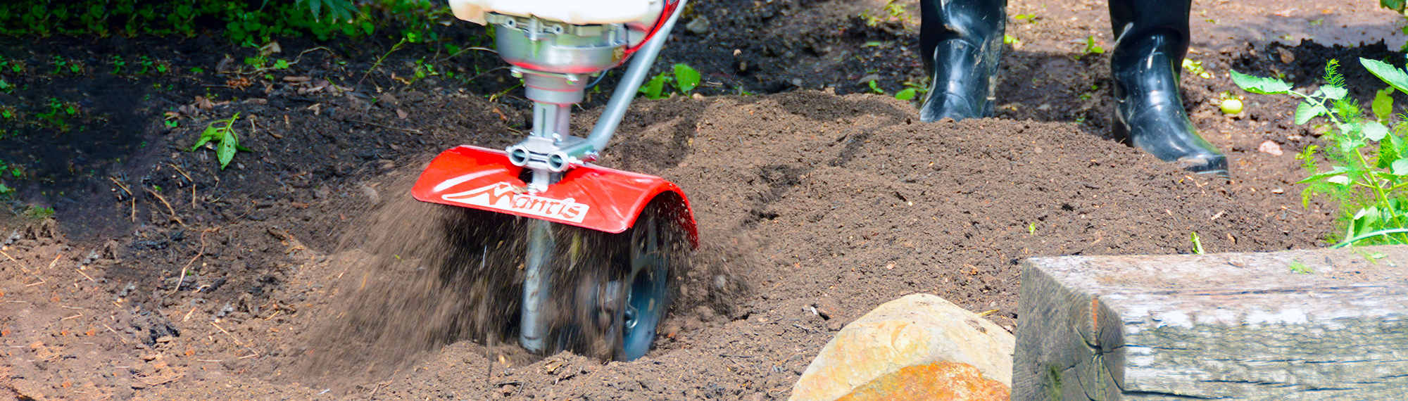 The Mantis 4-Cycle 7268 Tiller/Cultivator | Mantis.com
